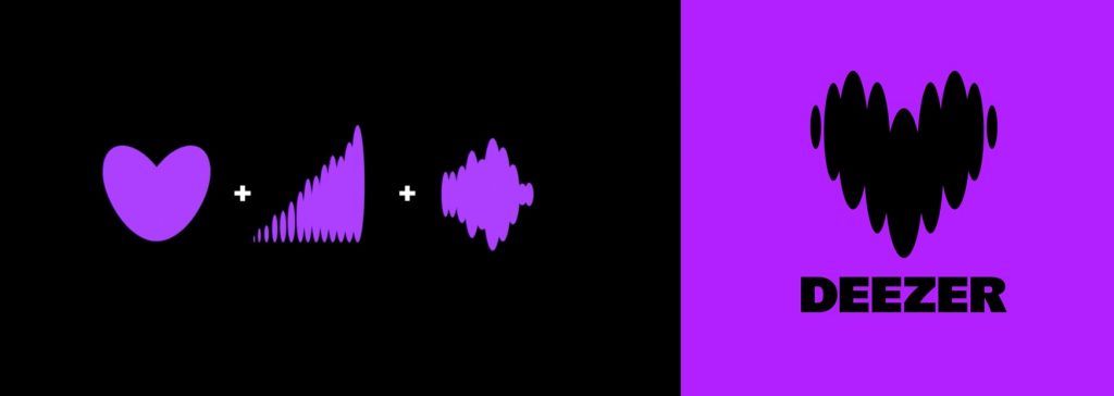 Nouveau logo Deezer, sa nouvelle identité visuelle